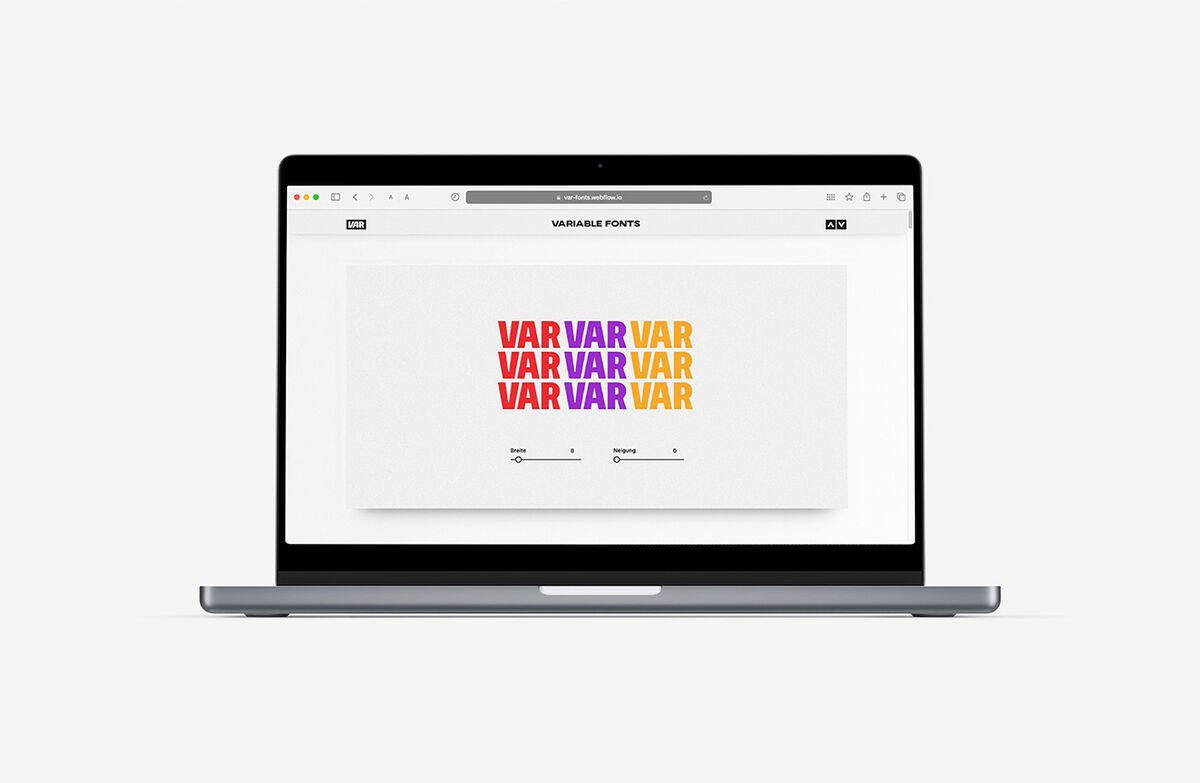 VAR-Fonts | Gestaltung hs-mannheim